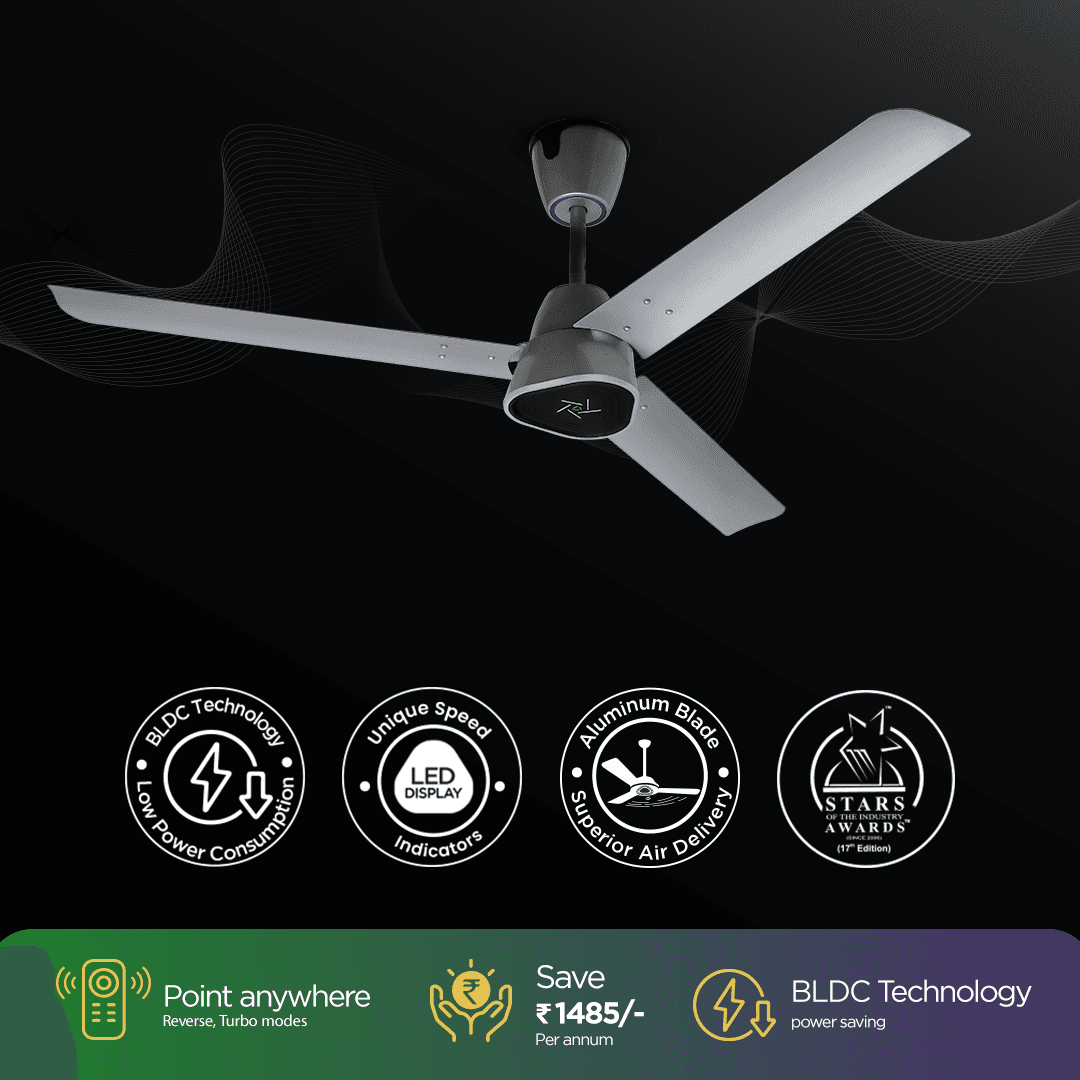 BLDC Ceiling Fans - Energy Efficient Premium Fans | EcoLink